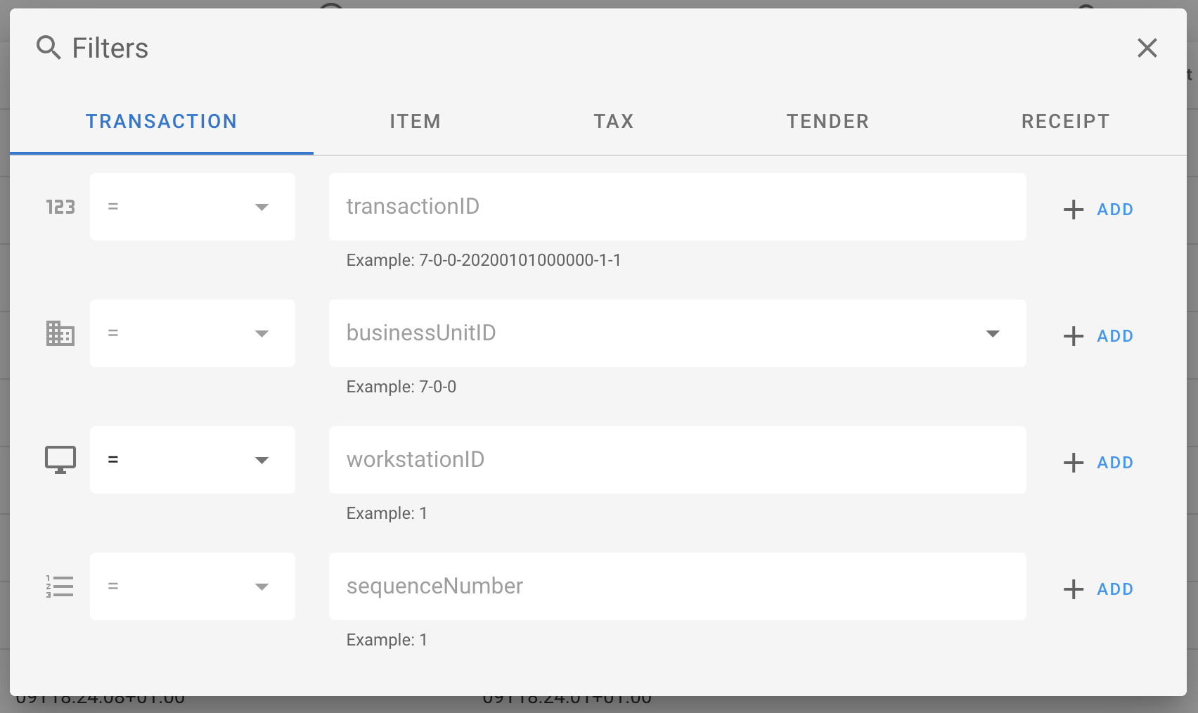 Get poslog from dashboard :: Posdata Documentation